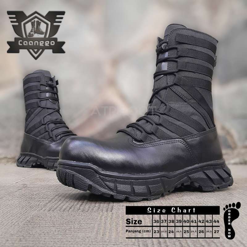 Jual CAANGGO - Sepatu PDL TNI POLRI Pria Sepatu PDL Ninja Safety Boots ...