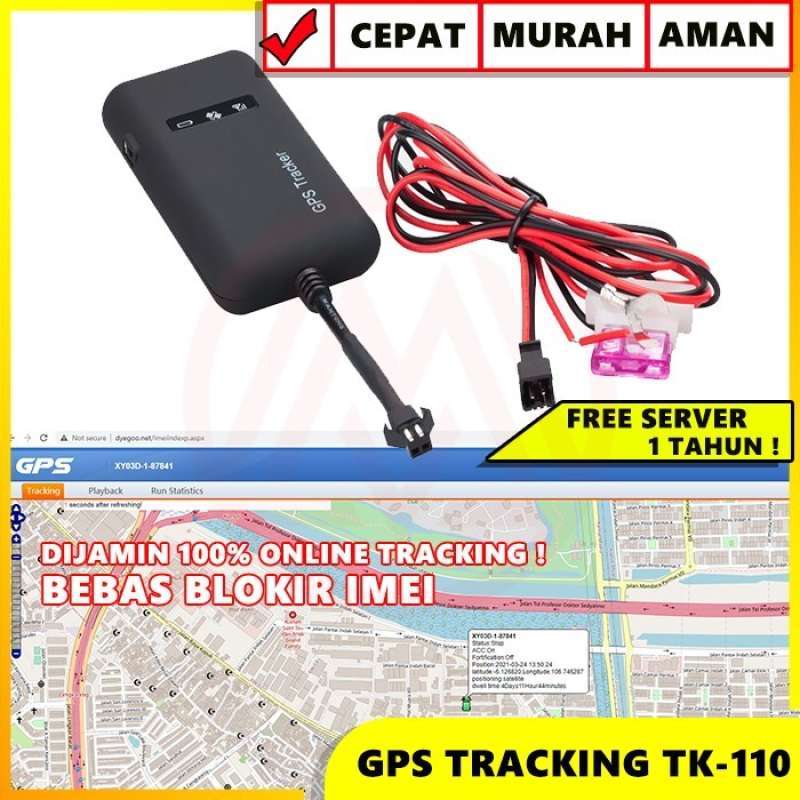 Promo GPS TRACKING TK110 GPS REAL TIME TK-110 GPS TRACKER TK-110 AKURAT Diskon 6% di Seller ...