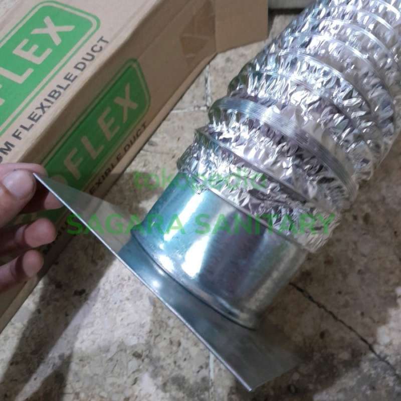 Jual Pipa Exhaust Fan Alumunium 4 Inchi / Pipa Cerobong Asap / Pipa Ac ...