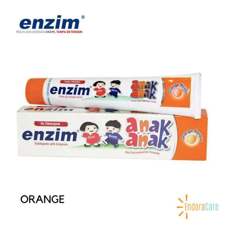 Promo ENZIM Kids Toothpaste / Pasta Gigi Anak Rasa Buah 63gr / 50ml ...
