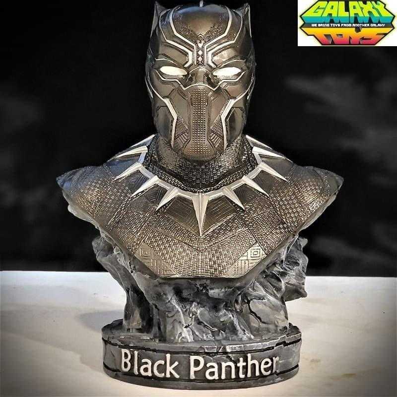 Jual Marvel Black Panther Silver Suit 1/2 Scale Bust Recast Resin ...
