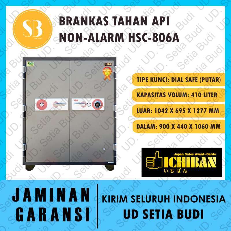 Jual Brankas Ichiban Tahan Api Non-Alarm HSC-806A di Seller TOKO SETIABUDI - Kota Surabaya, Jawa ...