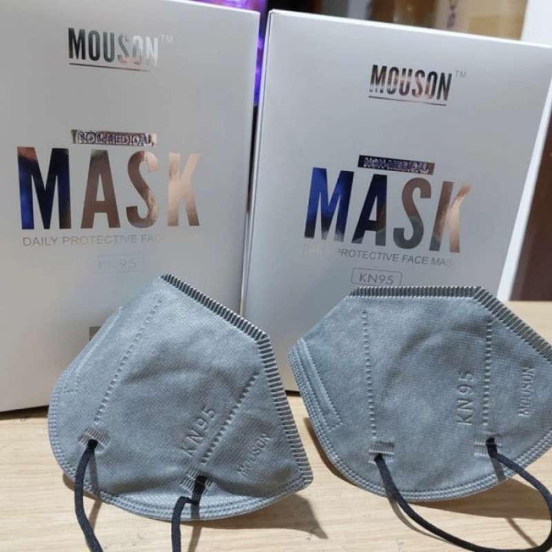 Jual MASKER KN95 MOUSON EMBOSS 5PLY - 1 BOX ISI 50 PCS di Seller Pattra ...