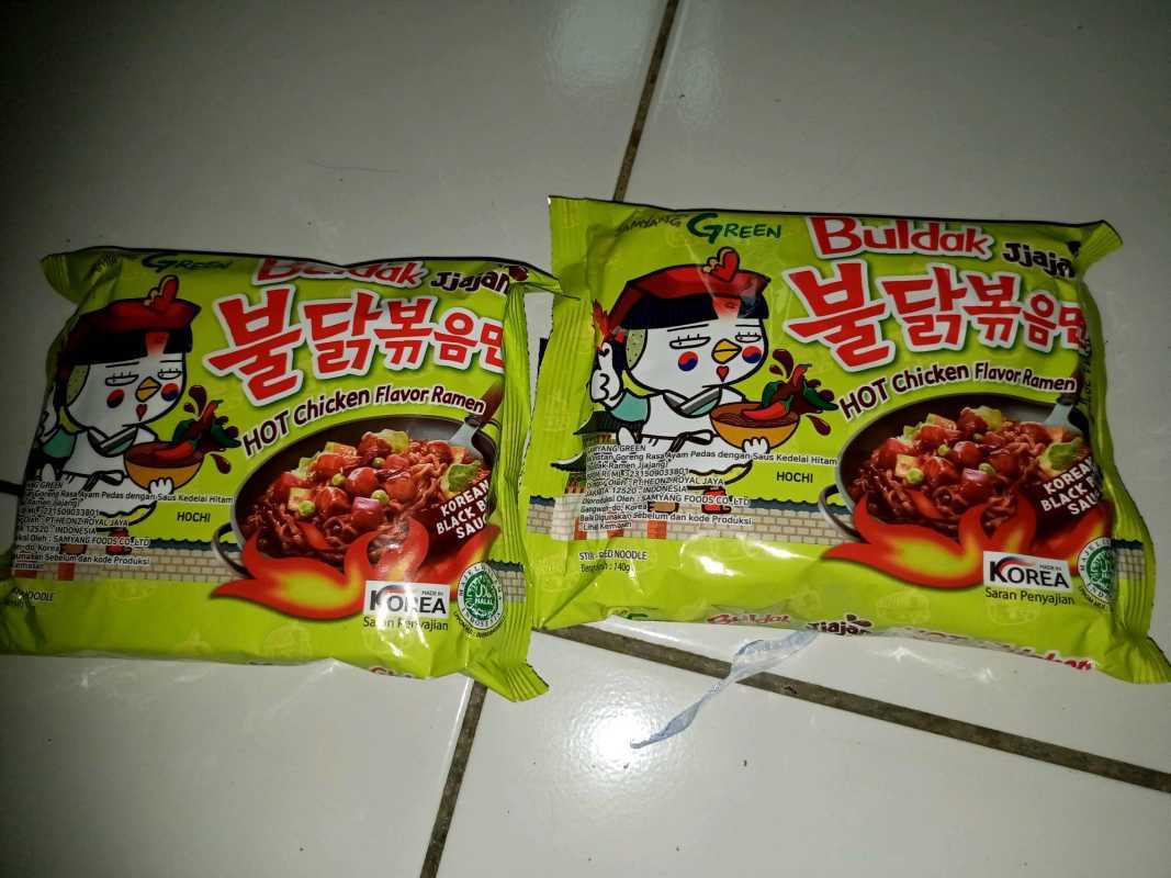 Jual Samyang Green Buldak Jjajang rasa kedelai hitam PROMO! HALAL!! di ...