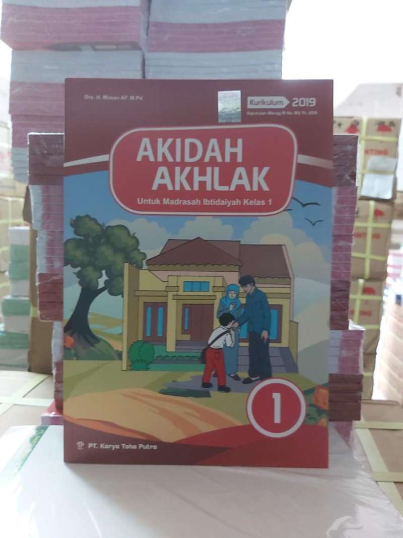 Jual Buku Akidah Akhlak Kelas 1,2,3,4,5,6 MI KMA 2019 - Toha Putra di Seller KiwKiw Gallery ...