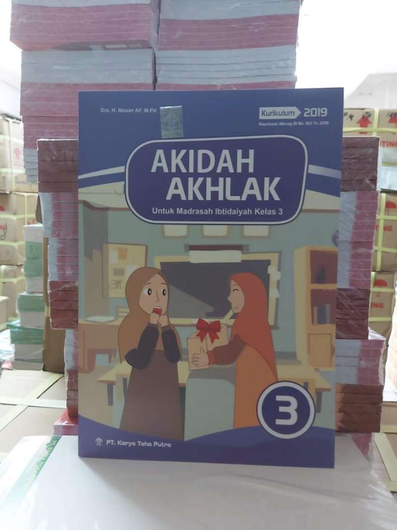 Jual Buku Akidah Akhlak Kelas 1,2,3,4,5,6 MI KMA 2019 - Toha Putra di Seller KiwKiw Gallery ...