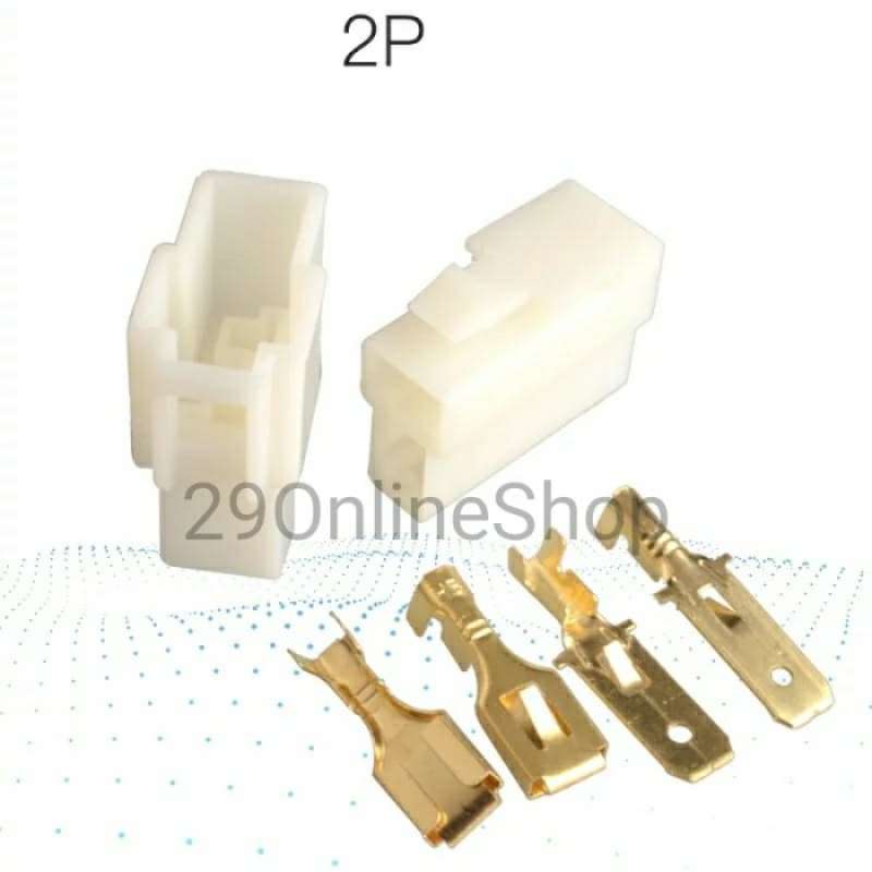 Jual SOKET SOCKET KONEKTOR CONNECTOR SKUN KABEL 2 PIN BESAR MOTOR MOBIL ...