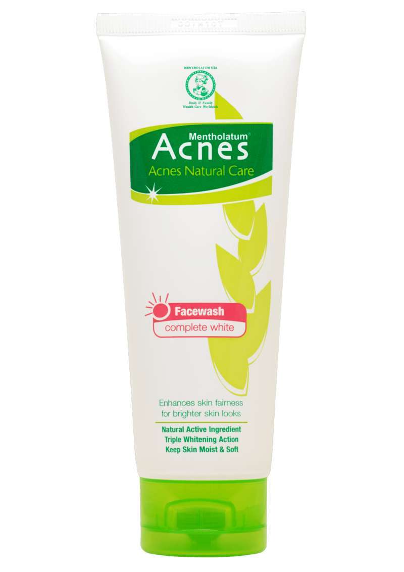 Jual Acnes Natural Care Complete White Face Wash - 100 gr di Seller ...