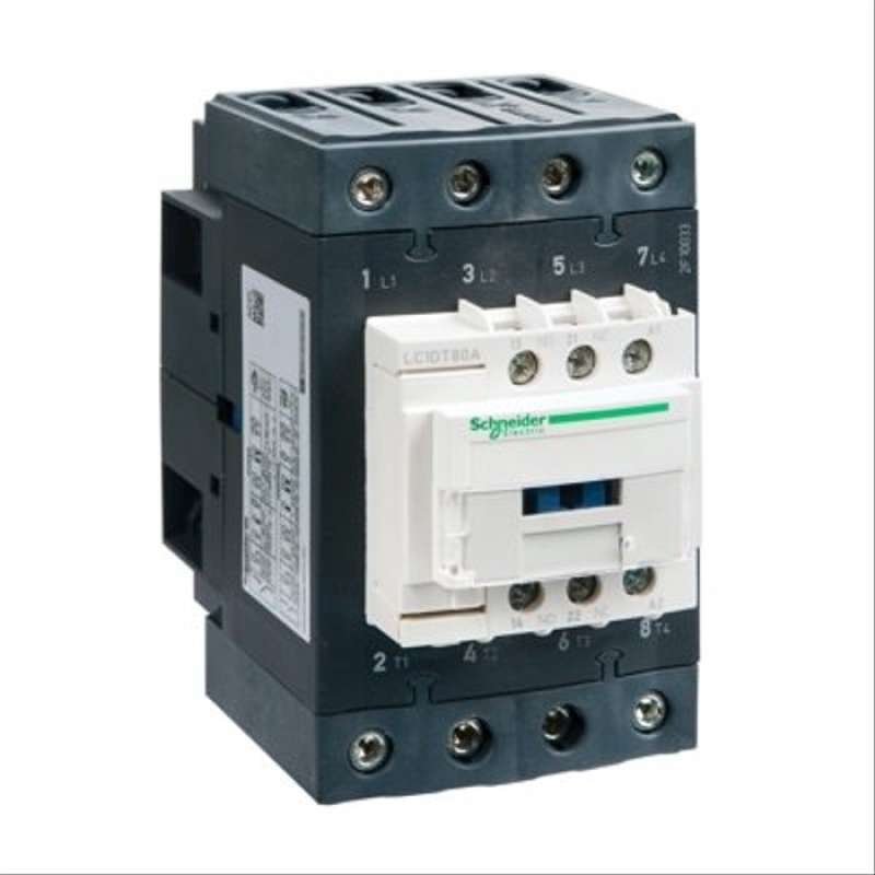 Jual SCHNEIDER CONTACTOR 4 POLE 4NO 60A 42VAC LC1DT60AD7 di Seller ...