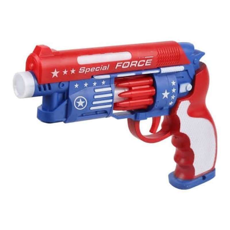 Jual Promo Pistol Mainan Anak Bunyi Getar LED Baterai Special Force Gun ...
