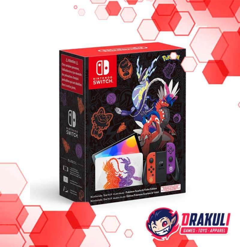 Jual Nintendo Switch Console Oled Model Pokemon Scarlet & Violet ...