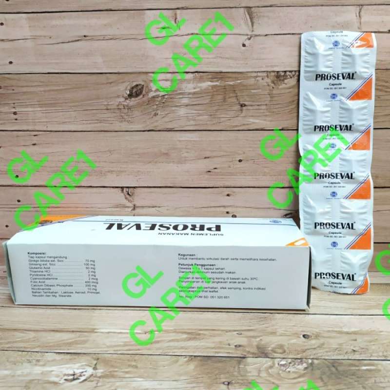 Jual Proseval Strip / Memperbaiki Sirkulasi Darah Pada Sistem Syaraf di ...