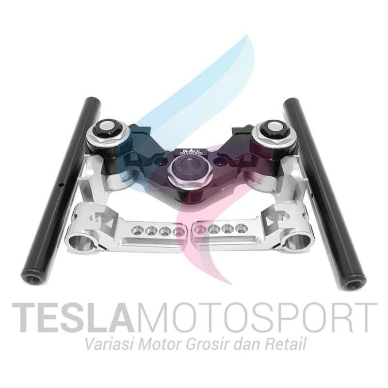 Jual Stang Jepit Adjustable Yamaha Nmax Honda Pcx Full Cnc Black ...