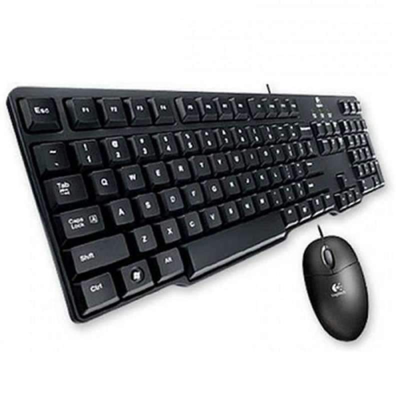 Jual Logitech Keyboard K100 Ps2 + Mouse B100 Usb Di Seller Global Jaya ...