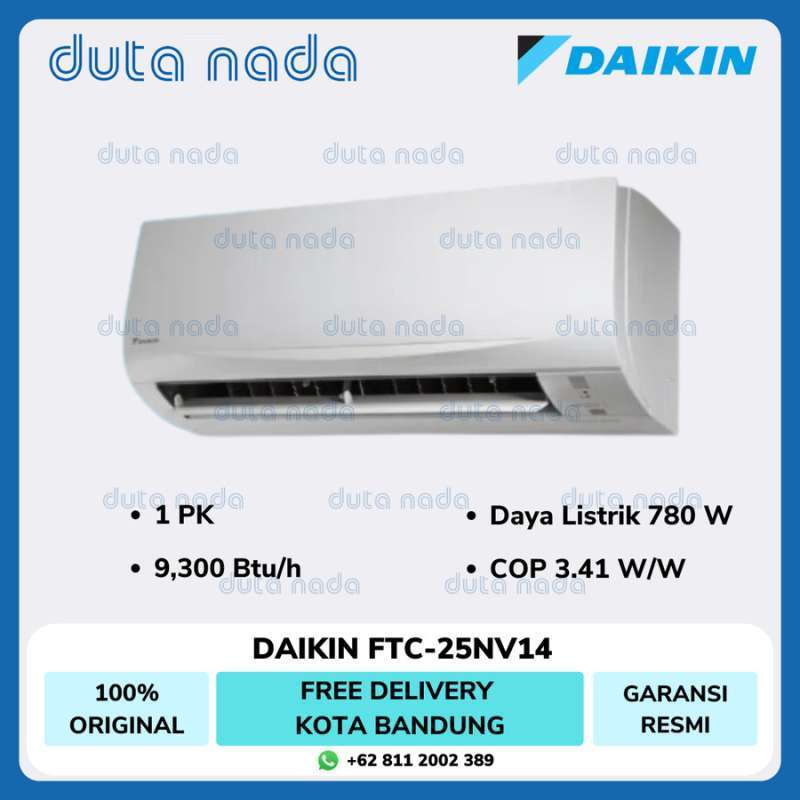 Jual DAIKIN AC SUPER MINI SPLIT 1 PK FT-C25NV14 di Seller Duta Nada Official Store - Kota ...