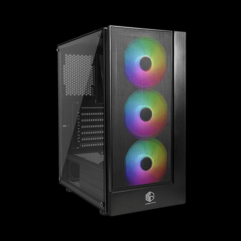 Jual Cube Gaming Lich ATX High Airflow Casing Komputer di Seller Satyr ...