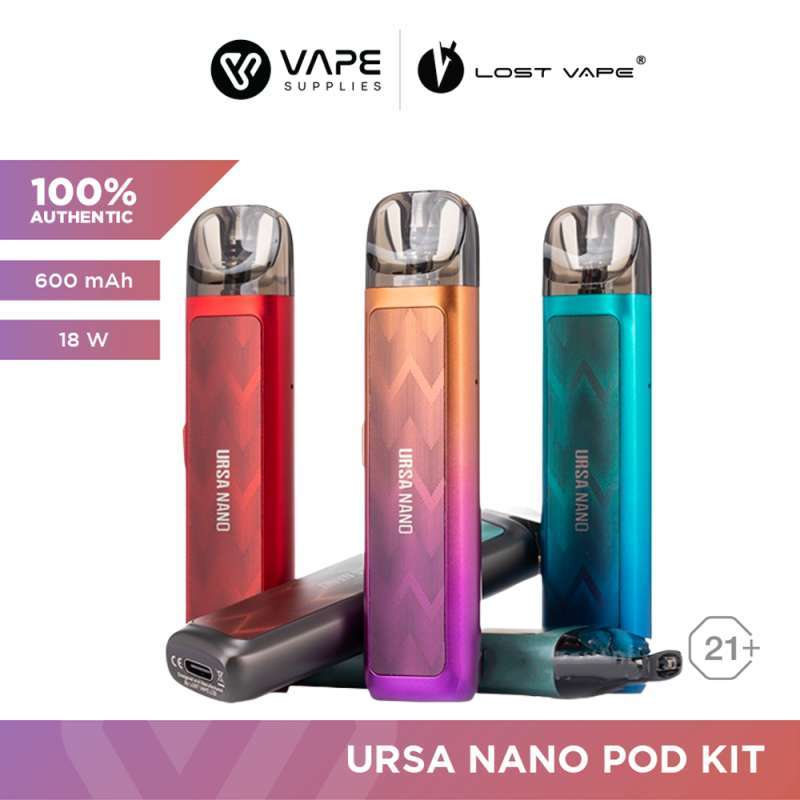 Jual Otomotif Ursa Nano Pod Kit 18W 800mAh di Seller Vape Supplies ...