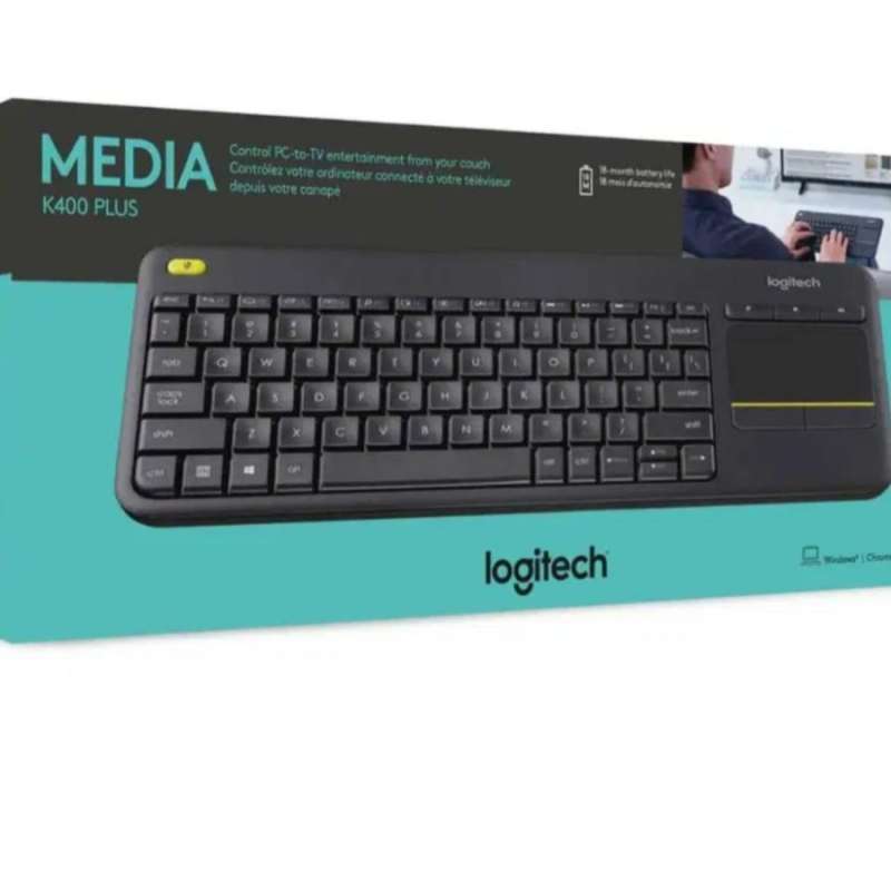 Jual Logitech K400 plus Wireless Touch Keyboard di Seller Berkah ...