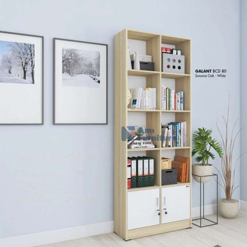 Jual lemari buku rak buku rak serbaguna filling cabinet GALANT BCD 80 ...