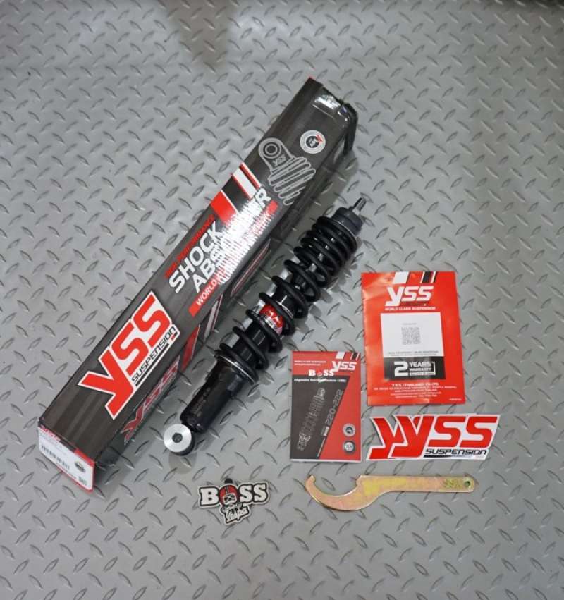 Jual Shock YSS Absorber Black Rear Vespa S LX LXV di Seller ...