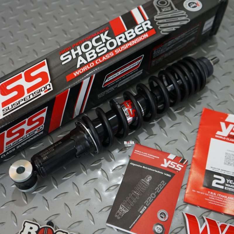 Jual Shock YSS Absorber Black Rear Vespa S LX LXV di Seller ...