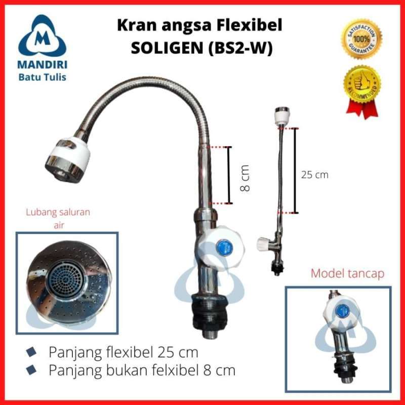 Jual Kran angsa Fleksible tanam tancap Soligen/Kran flexible Kitchen ...