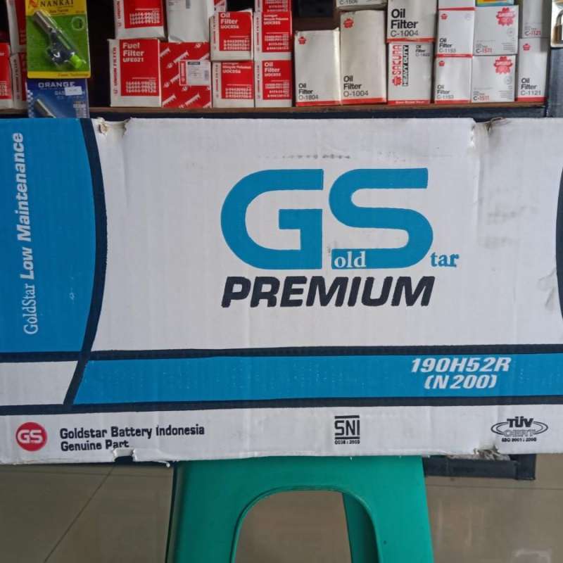 Jual Aki Truk/ Genset/ GS Goldstar Premium N200/ 190H52 12V 200AH/ GS N ...