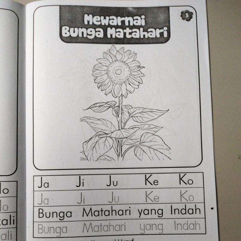 Jual Buku Anak - Buku Mewarnai Serial Bunga di Seller Toko Buku Idolaku ...