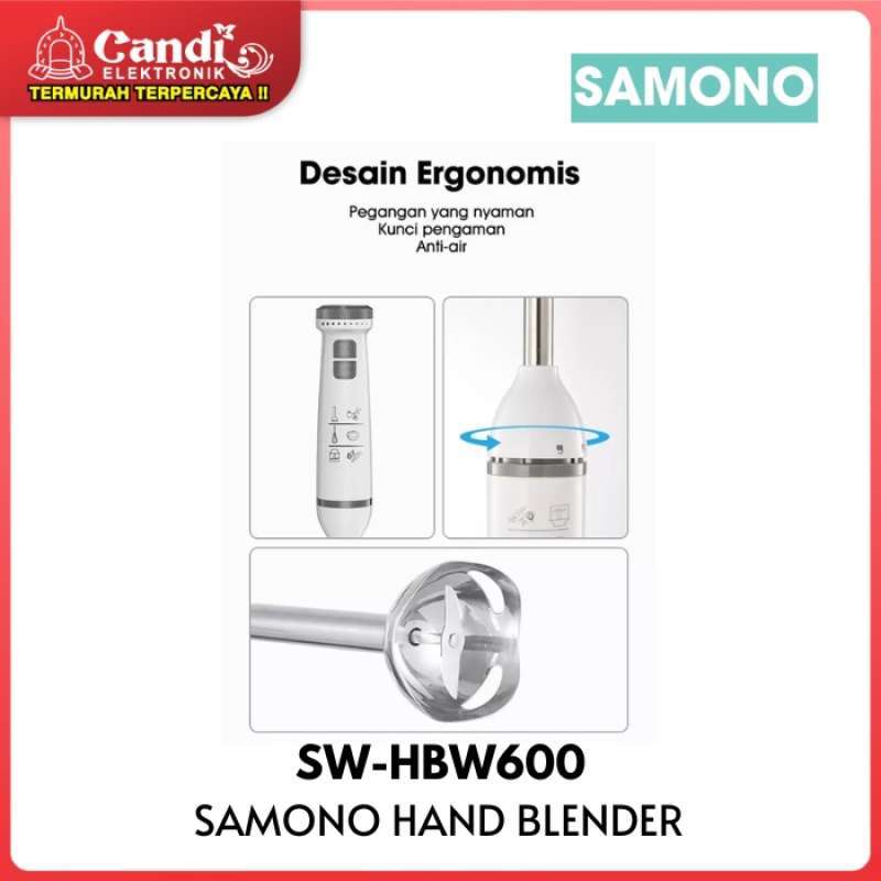 Jual Samono Hand Blender Sw-hbw600 Di Seller Candi Elektronik Official ...