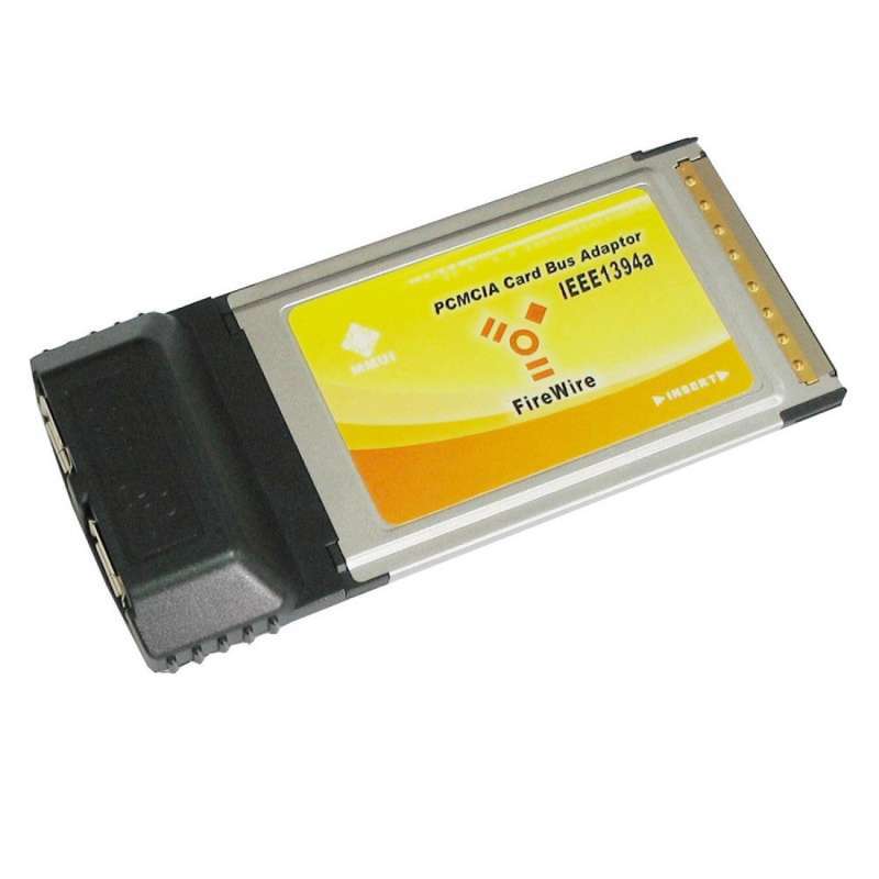 Promo GLO - PCMCIA CardBus with 2 FireWire 400 ports Warna Hitam Diskon ...