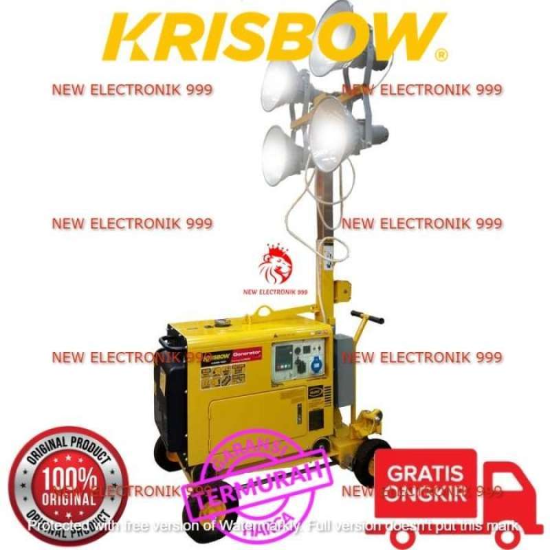 Jual Krisbow Generator Light Tower Led 4x160w Krt160 10139137 Di Seller ...