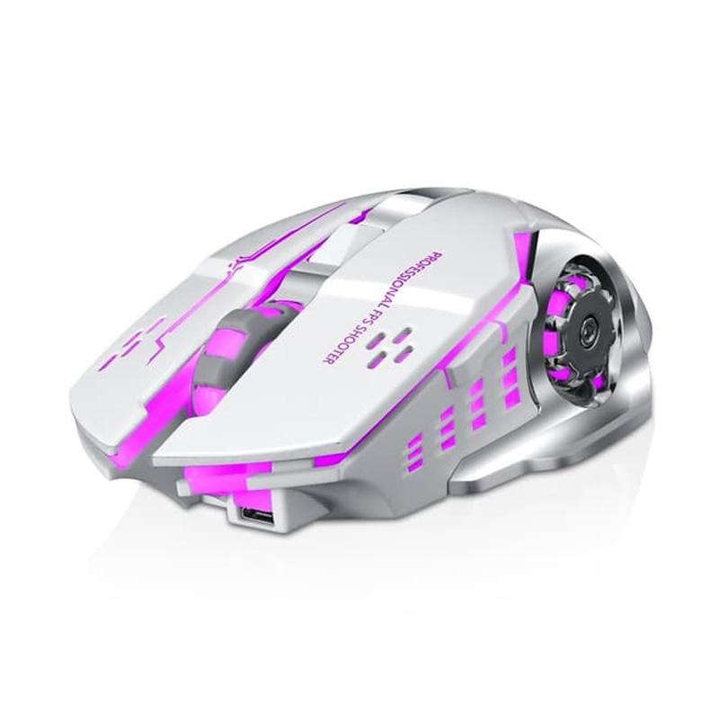 Jual T-Wolf LED Q13 (Rgb) Silent Wireless Mouse Gaming di Seller Xio ...