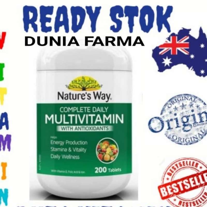 Promo Natures Way Multivitamin Diskon 17% di Seller EDOGAWA STORE ...