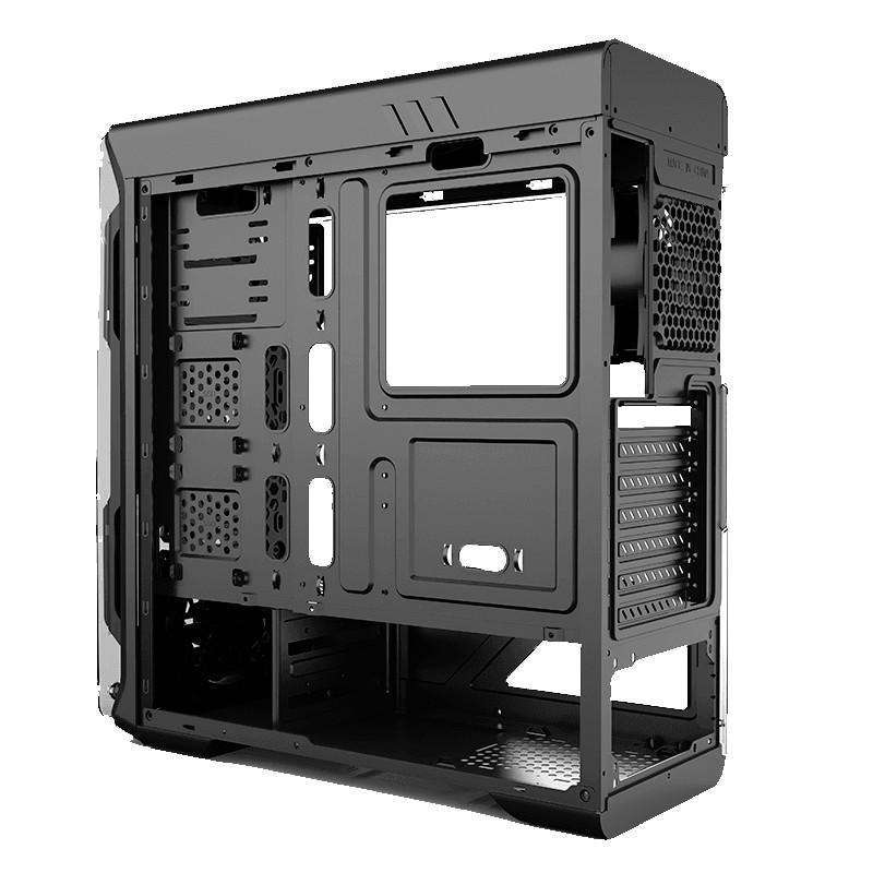 Jual Gamemax Optical G510 Black Gaming Atx Middle Tower Case 4 Fan ...