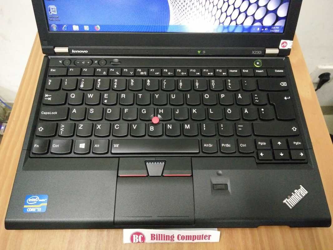 Jual Laptop Lenovo Thinkpad X230 Core I3 Gen 3 Hdd Ram Intel Win 7 Di ...