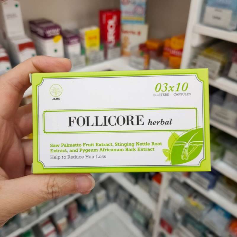 Jual Follicore Herbal Box Isi 30 Tablet Vitamin Rambut Original Genero ...