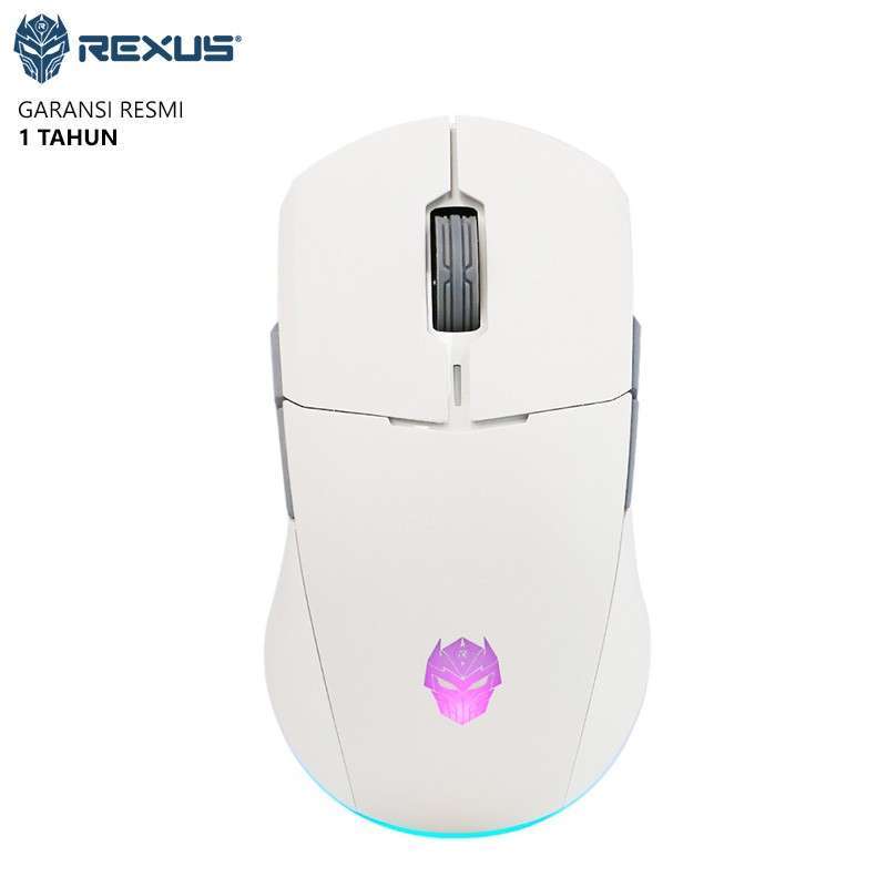 Jual Rexus Arka II RX-107 Mouse Gaming Wireless Dual Connection - White ...
