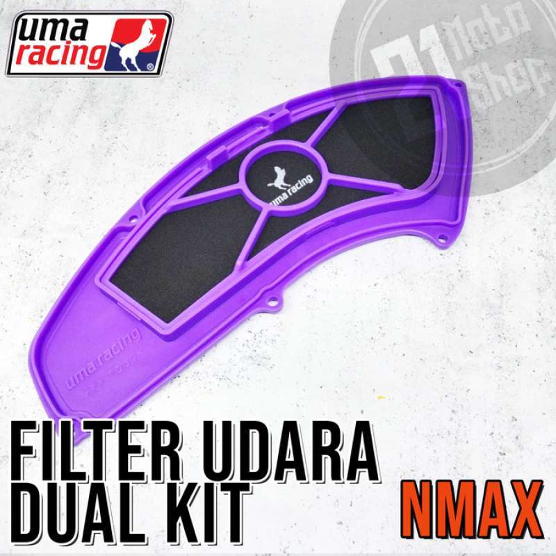 Jual Air Filter Udara Dual Kit Uma Racing Nmax Original 21motoshop Di ...