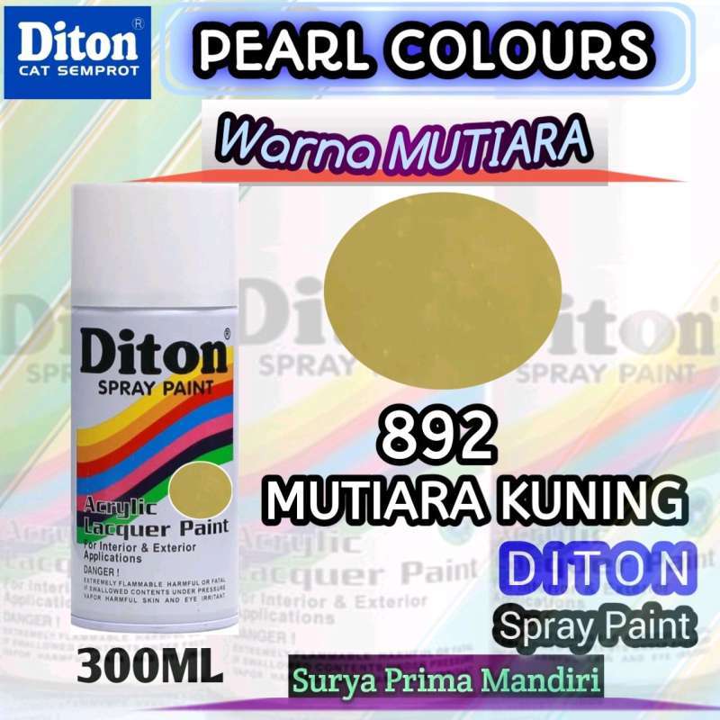 Jual 892 MUTIARA KUNING DITON STANDAR MUTIARA KUNING 300cc Cat Semprot ...