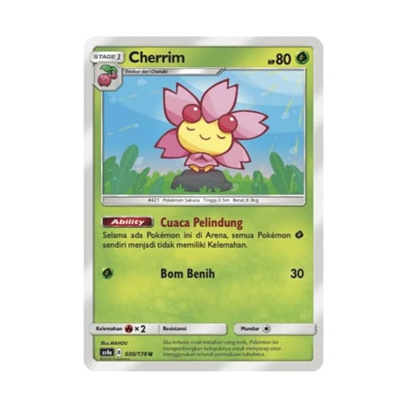 Jual Pokemon Cherrim AS4a 030-178 U Mainan Kartu di Seller Cryotech ...