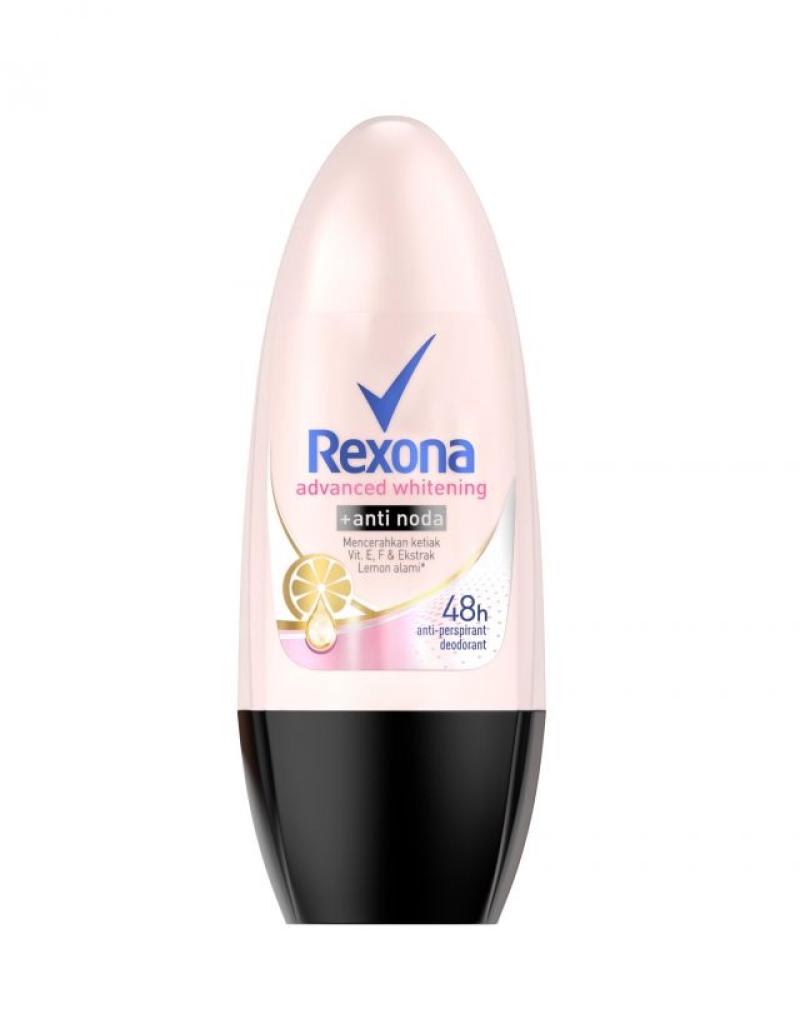 Jual Rexona Roll-On Advanced Whitening + Anti Noda Deodoran [45 mL] di ...
