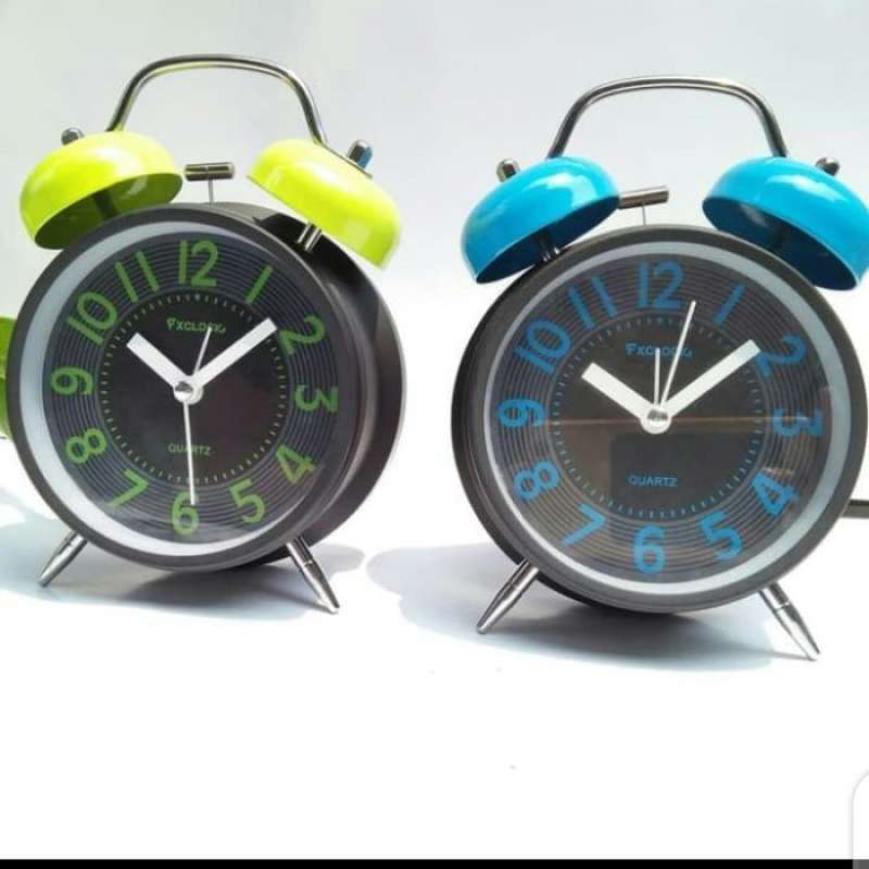 Promo Jam weker jam beker alarm lonceng kring Modern keren Diskon 23% ...