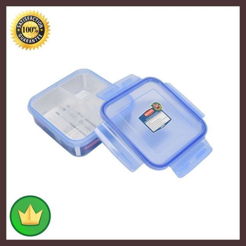 Jual Tempat Makan Biokips Persegi Dengan Pembatas 700 Ml Di Seller ...