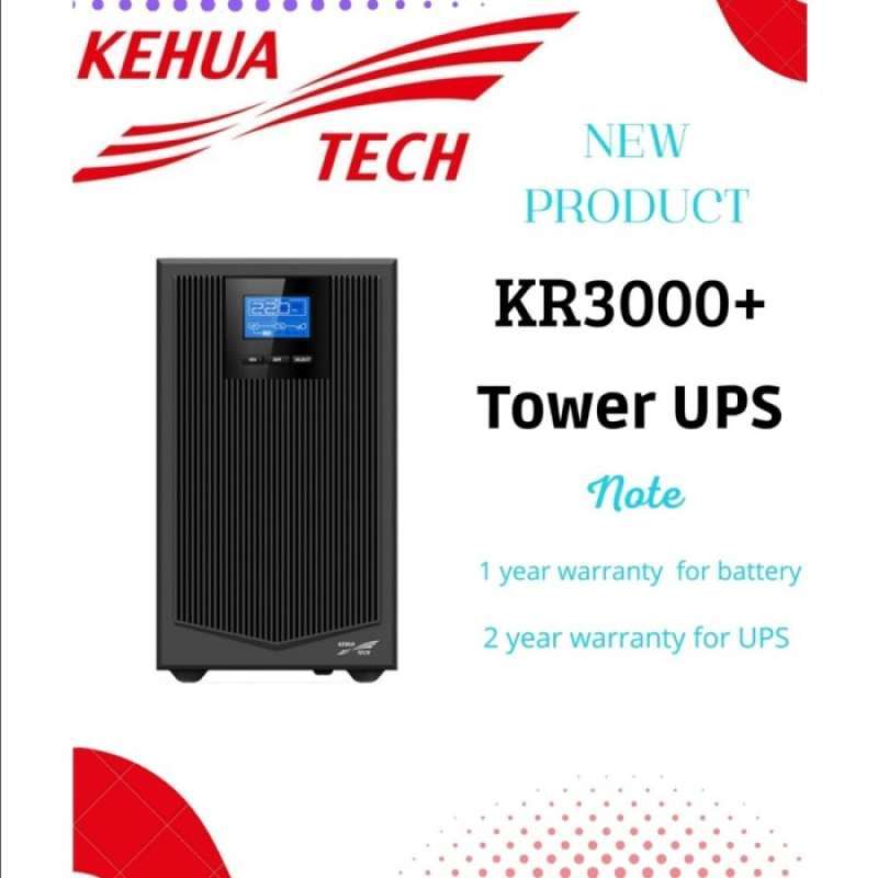 Jual KEHUA UPS Tower KR3000+ (3000 VA),KR11 Plus Series - KR3000+ di Seller Clover Gaming ...