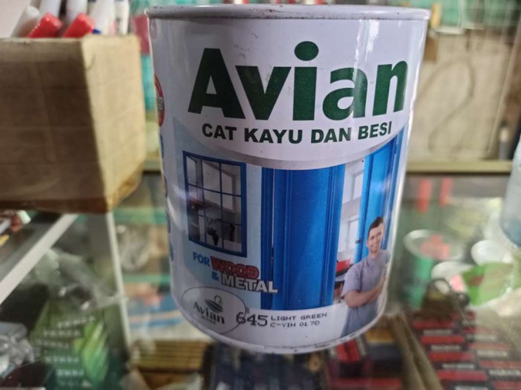 Promo AVIAN Cat Minyak Kayu dan Besi 1 Kg - 657 Laurel - Hijau Tua ...