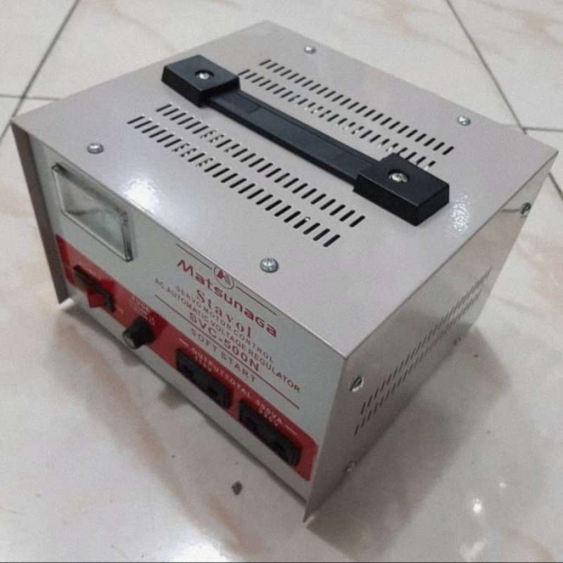 Promo STAVOL 500W MATSUNAGA STABILIZER 500WATT Diskon 23% di Seller ...