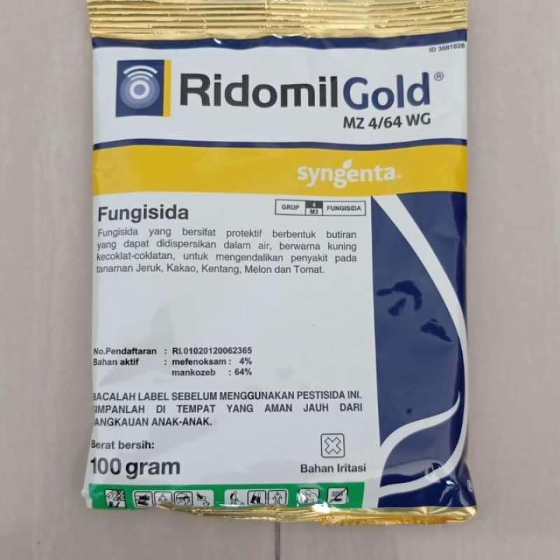 Jual FUNGISIDA RIDOMIL GOLD MZ 4/64WG 100GR di Seller Inti Pertanian ...