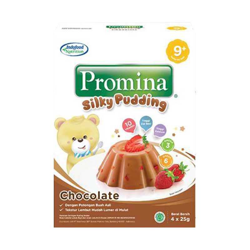 Jual Promina Silky Pudding Rasa Coklat Snack Bayi & Anak [100 g] di ...