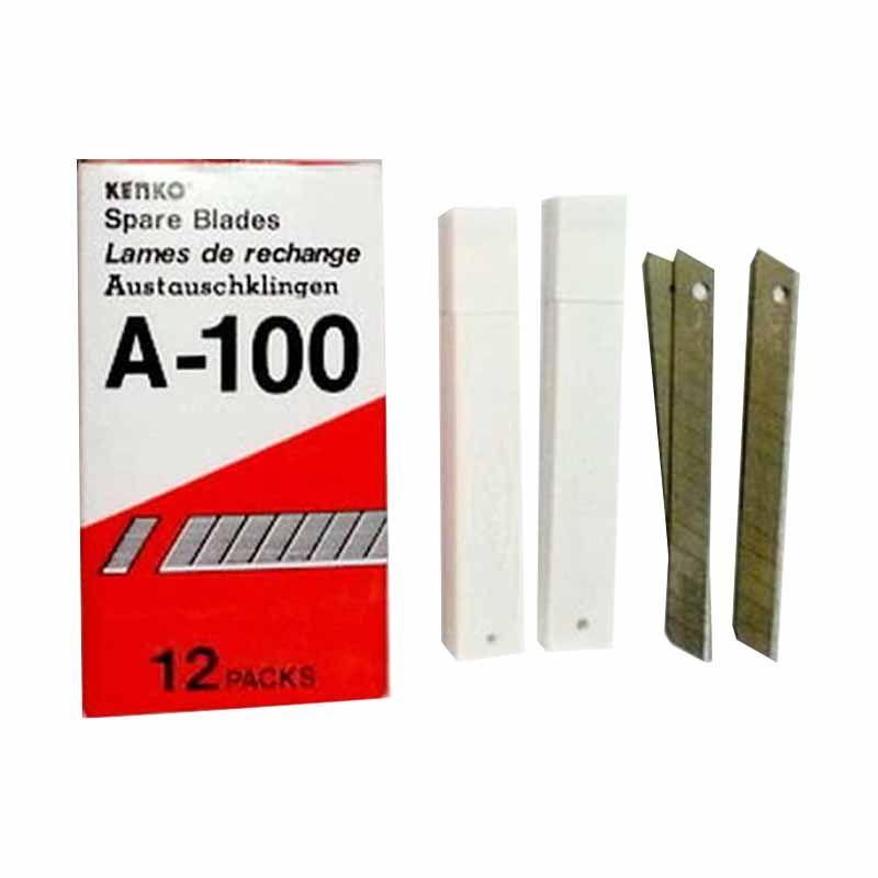 Jual Kenko A-100 Refill Cutter Blade [Ukuran Kecil/ 1 Tube isi 5 Pcs ...