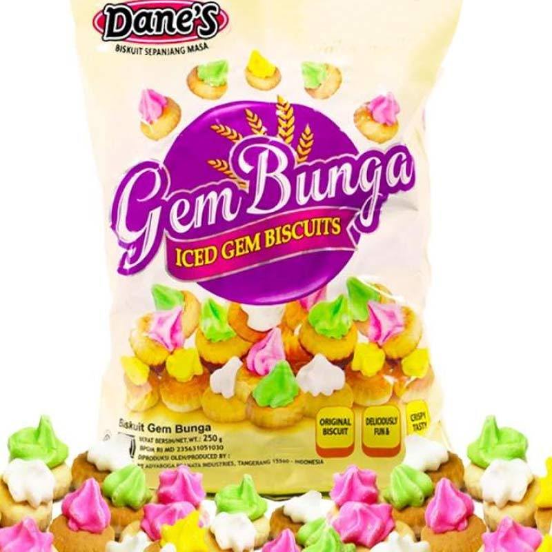 Jual Dane's Gem Bunga Rose Biskuit [250 G] Di Seller Juan Jaya Shopp ...